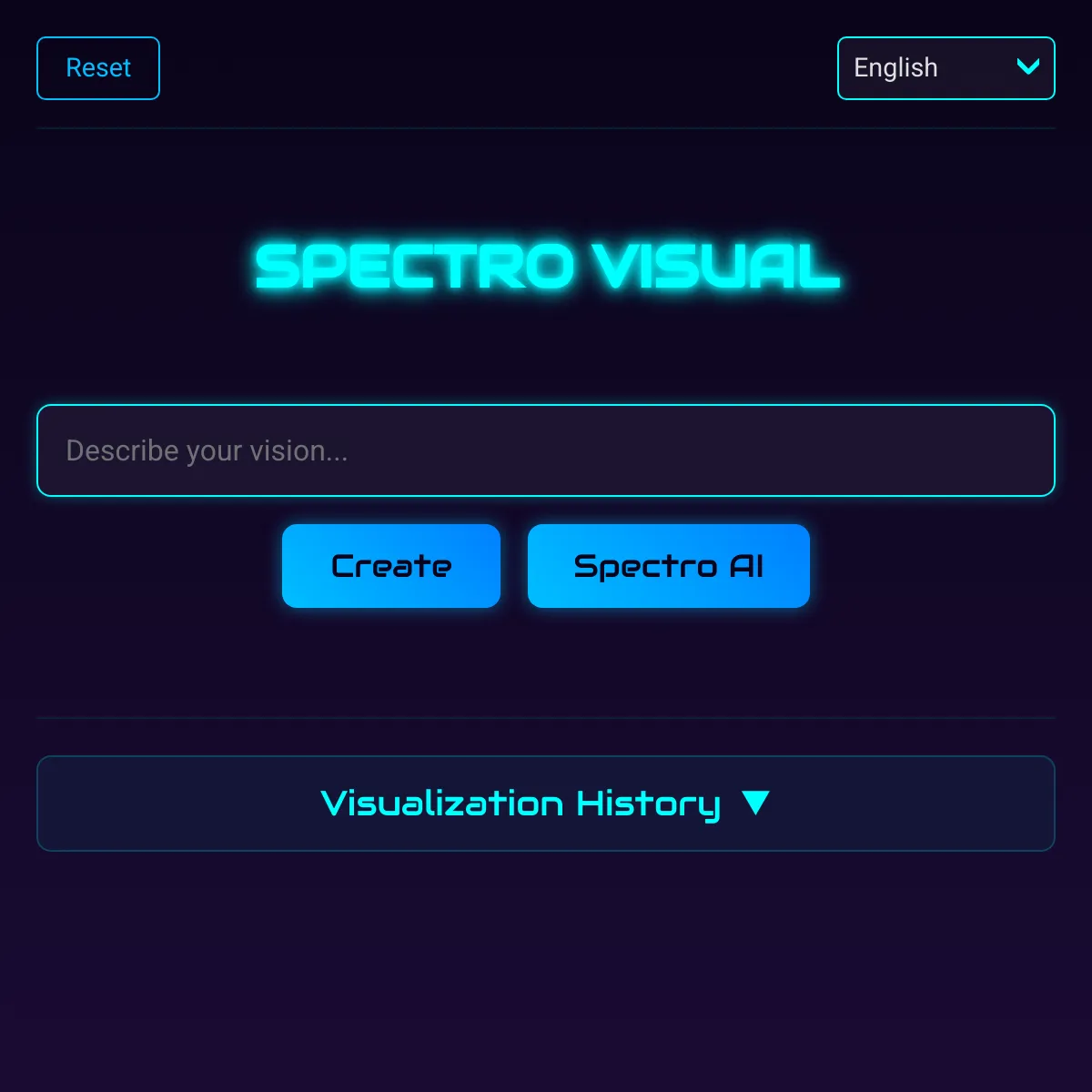 Spectro Visual - Create Images no limitations