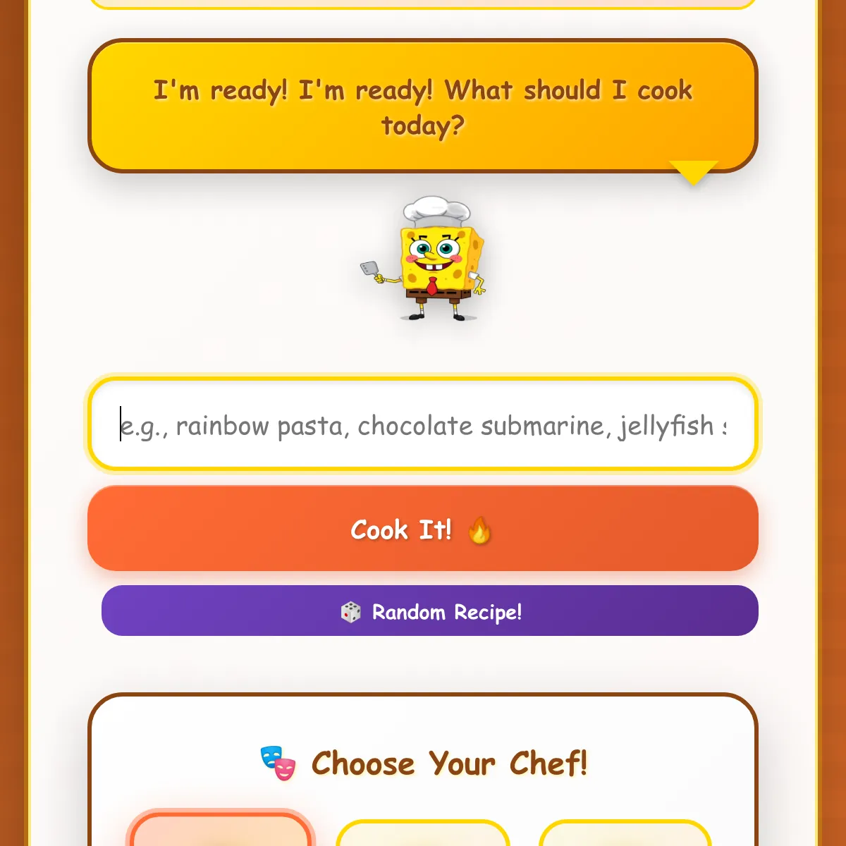 What if SpongeBob Cooked... [1.7 UPD]