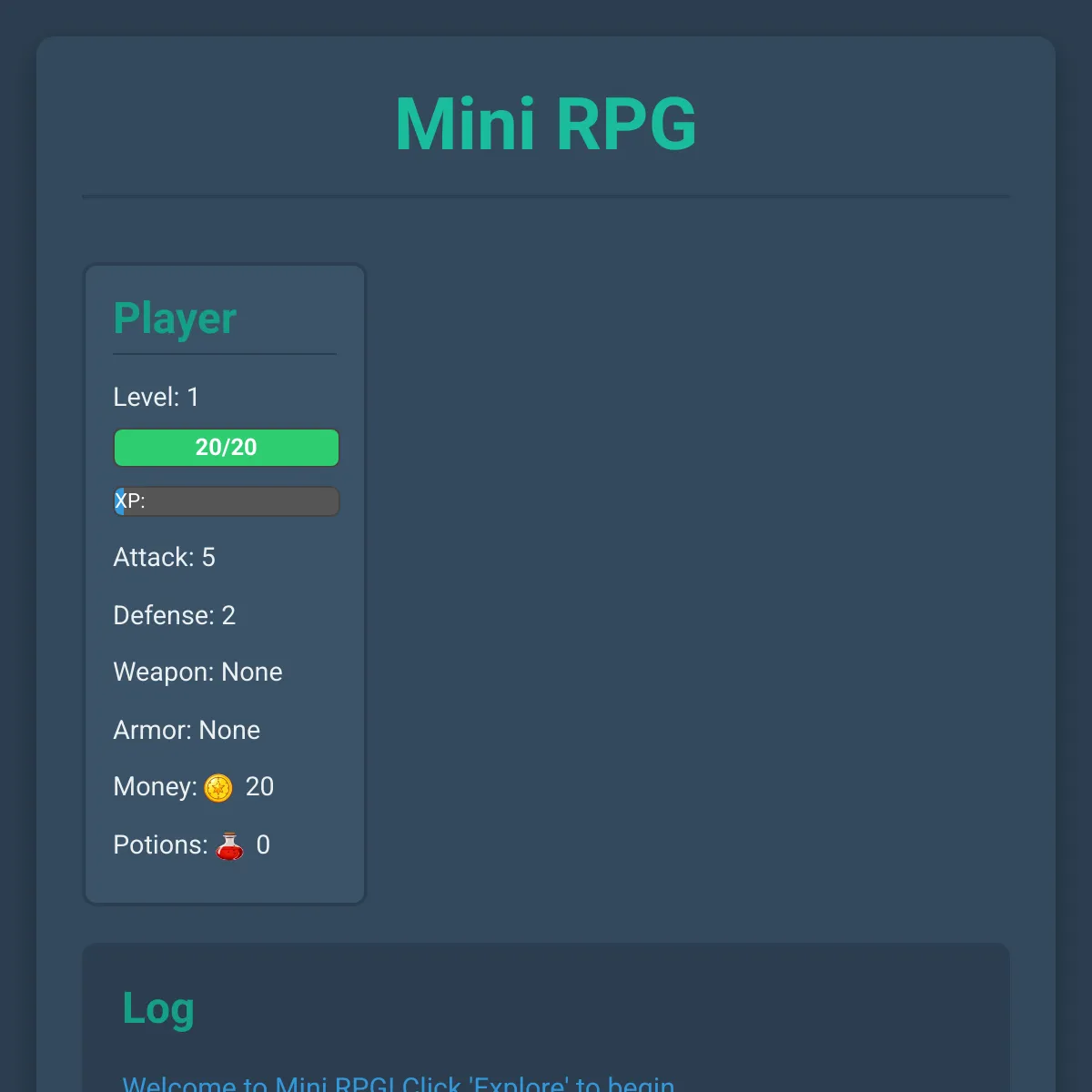 Mini RPG