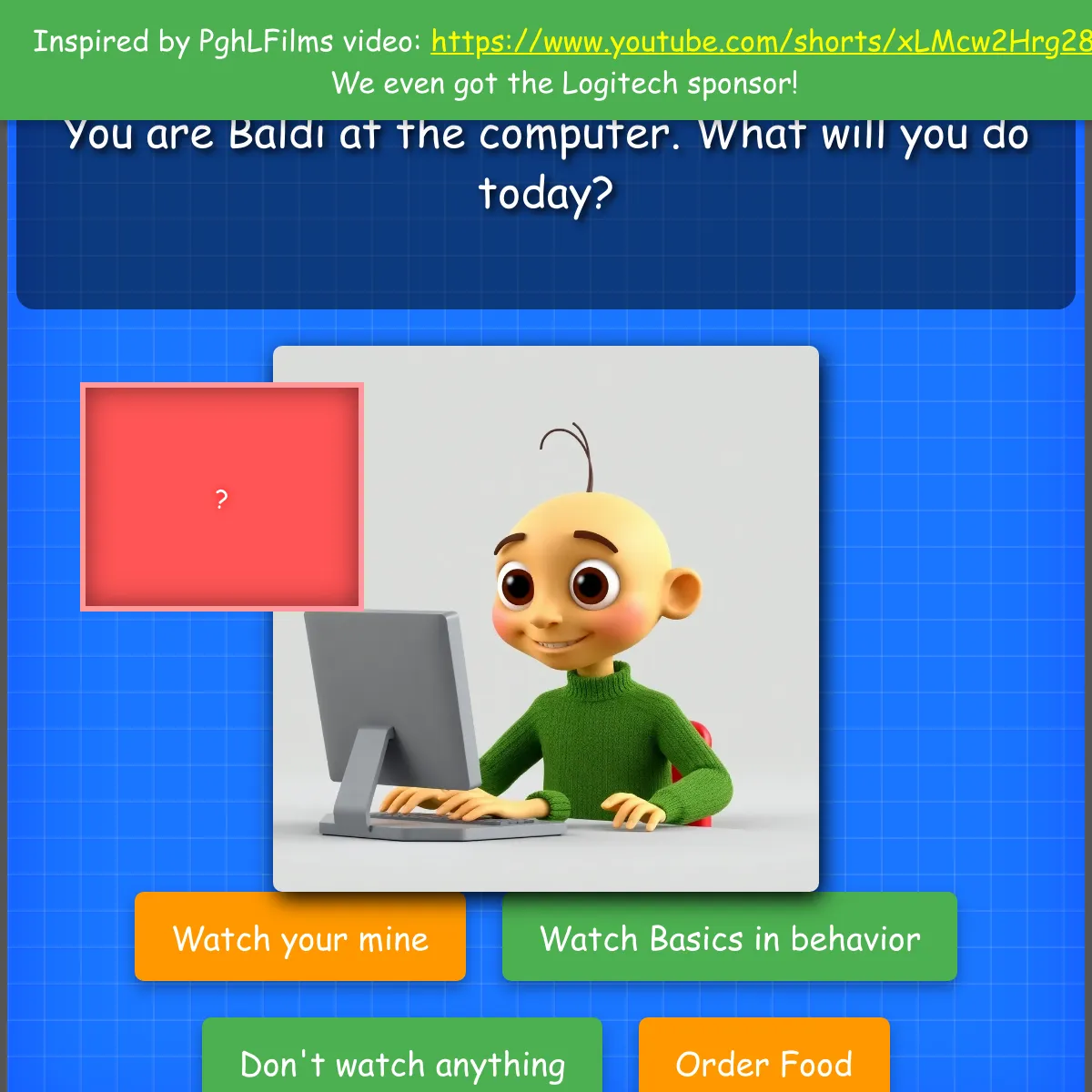 Baldi's Computer Game