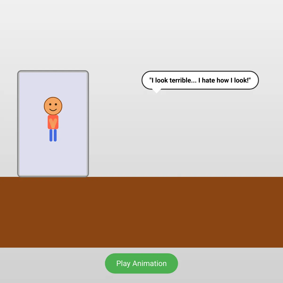 Ragdoll Self-Acceptance Animation