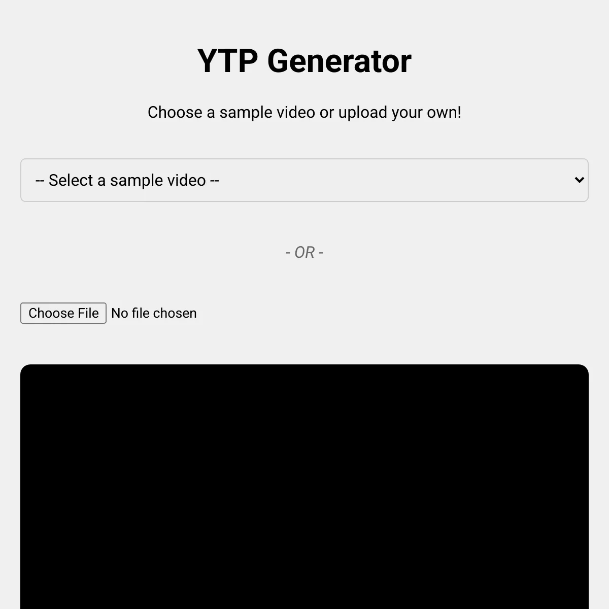 YTP Generator