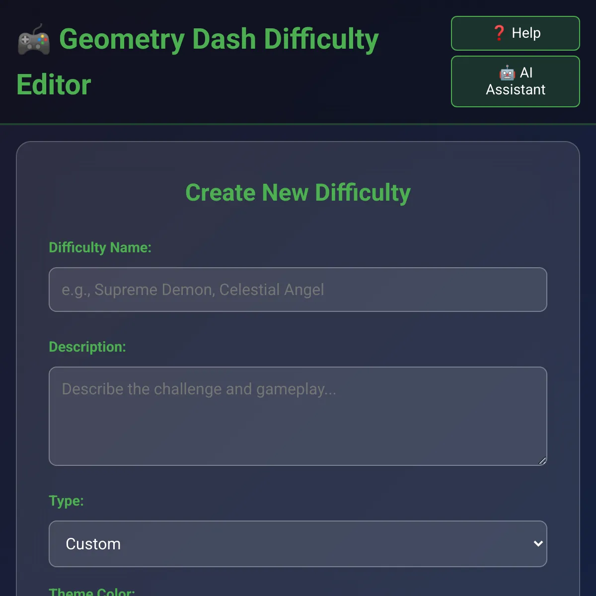 Geometry Dash Difficulty Faces