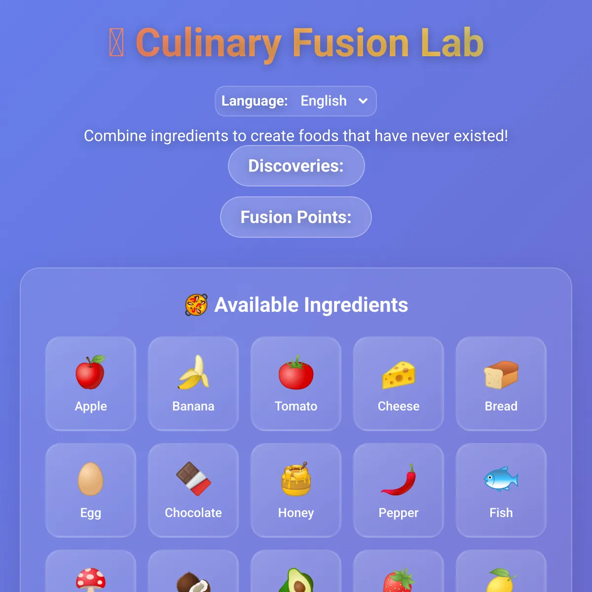 Culinary Fusion Lab
