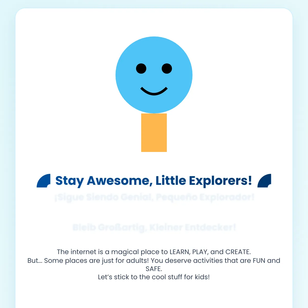 Kid-Friendly Reminder