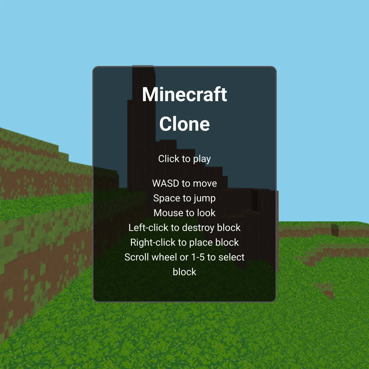 Minecraft Clone