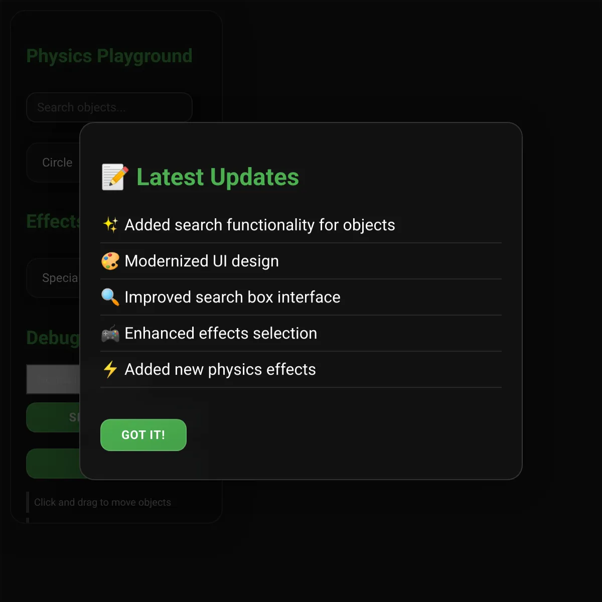 Physics Playground