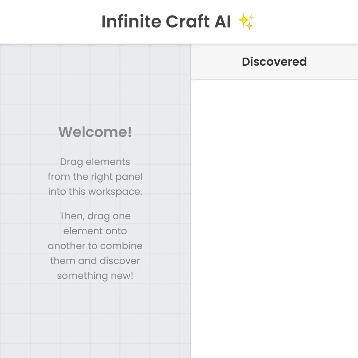 InfiniteCraft