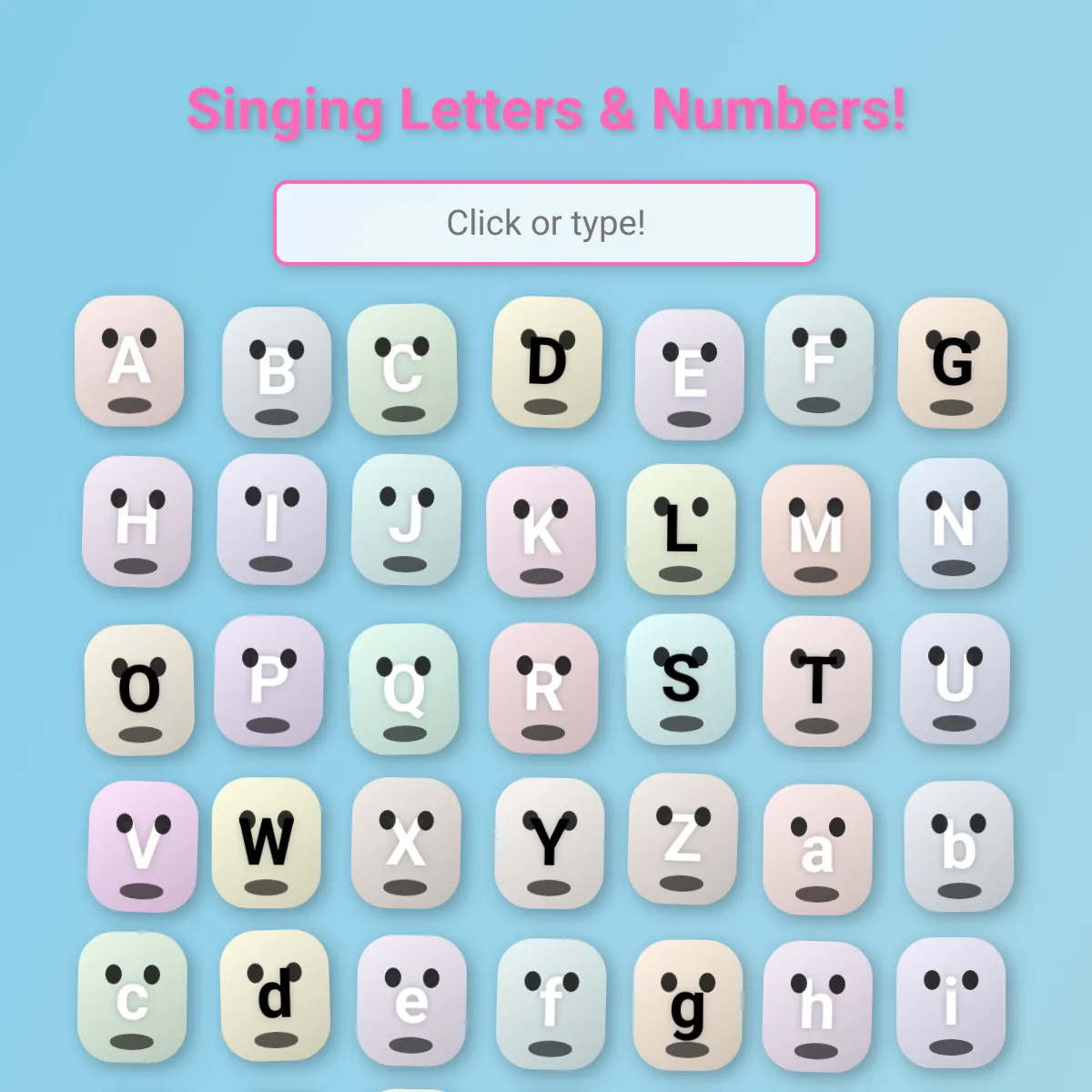 Singing Letters Kids