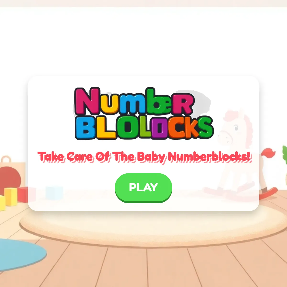 Take Care Of The Baby Numberblocks