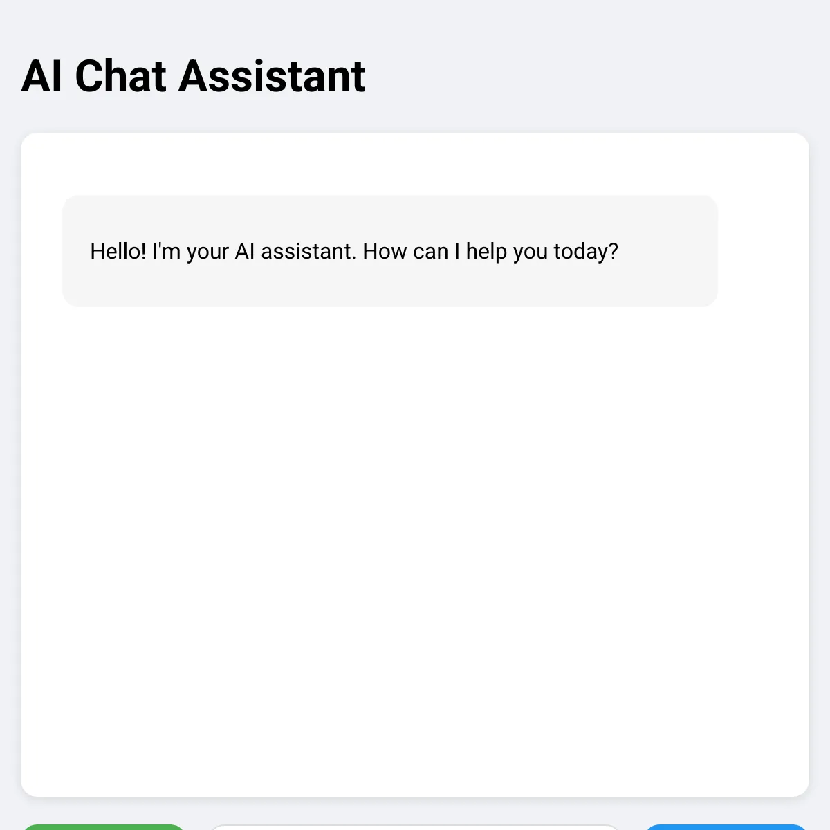 ai chat assistant