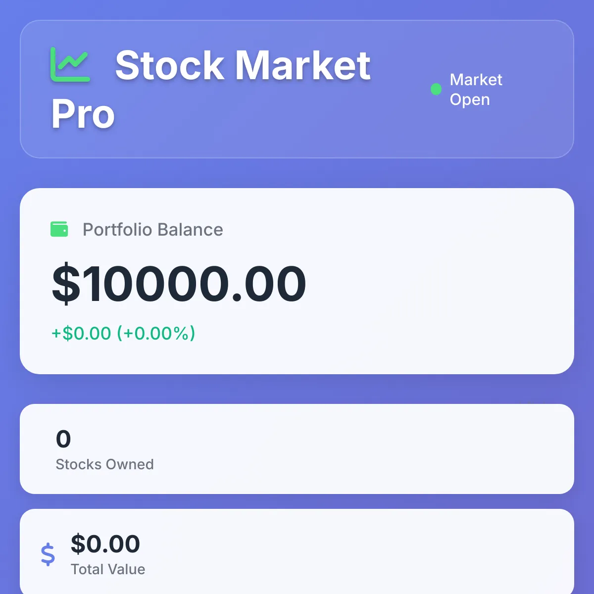 Stock Market Simulation