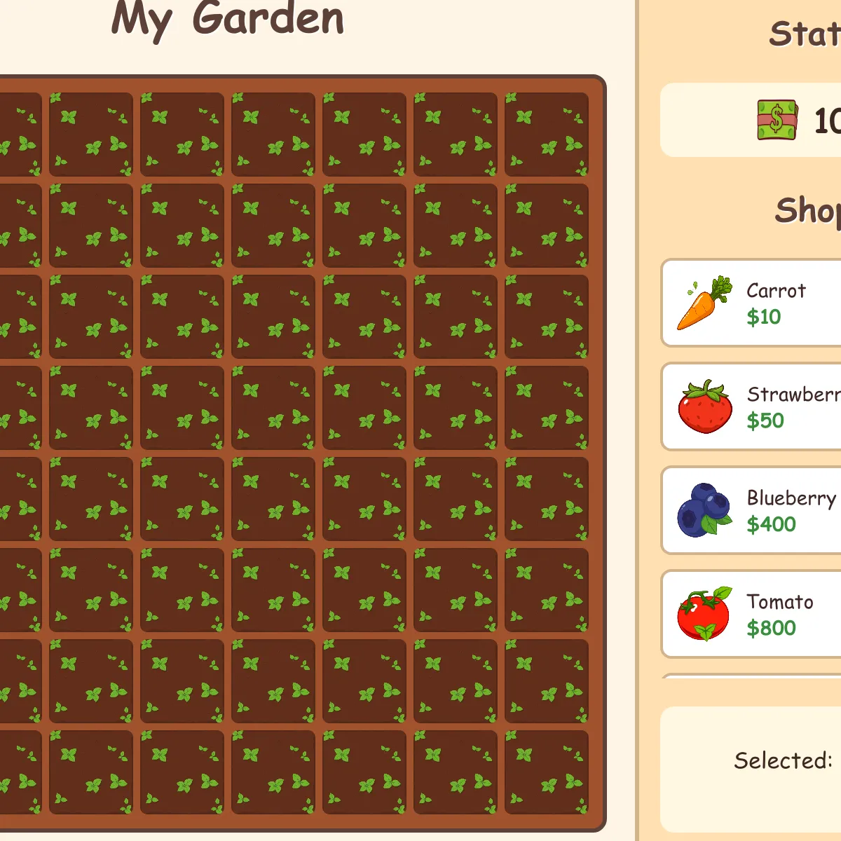 Grow A Garden
