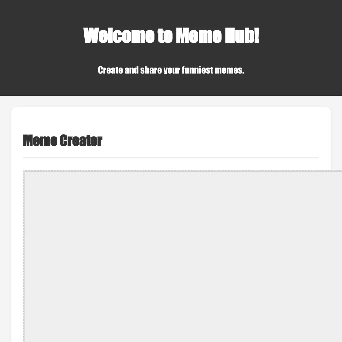Meme Hub