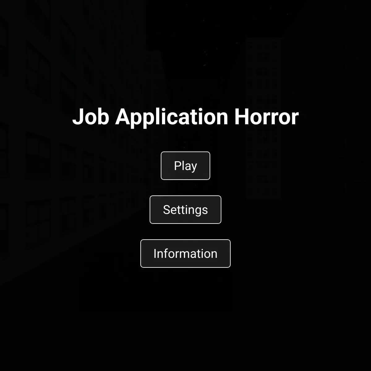 Job Application Horror