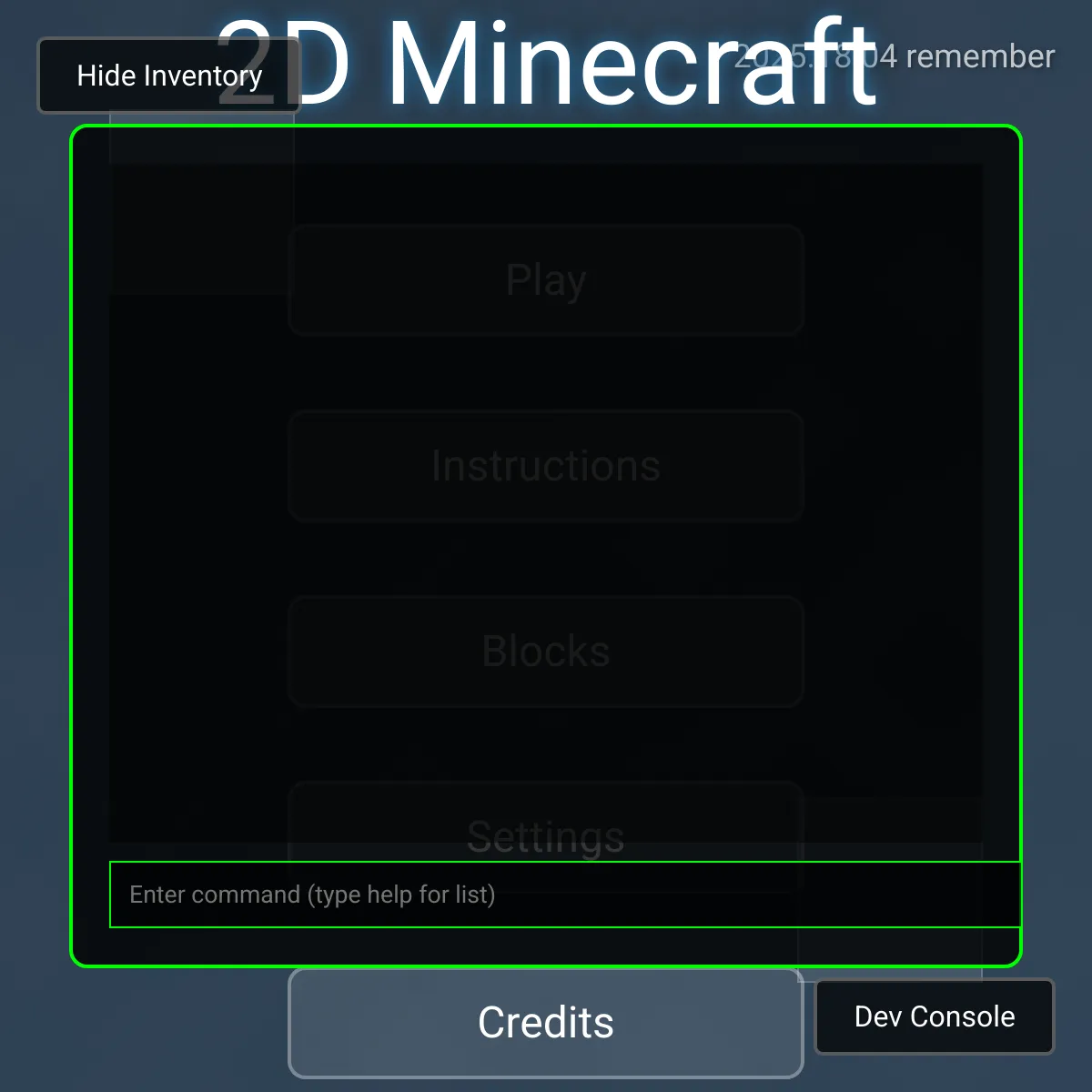 2d minecraft v263