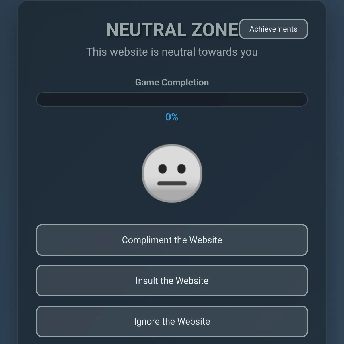 NEUTRAL ZONE