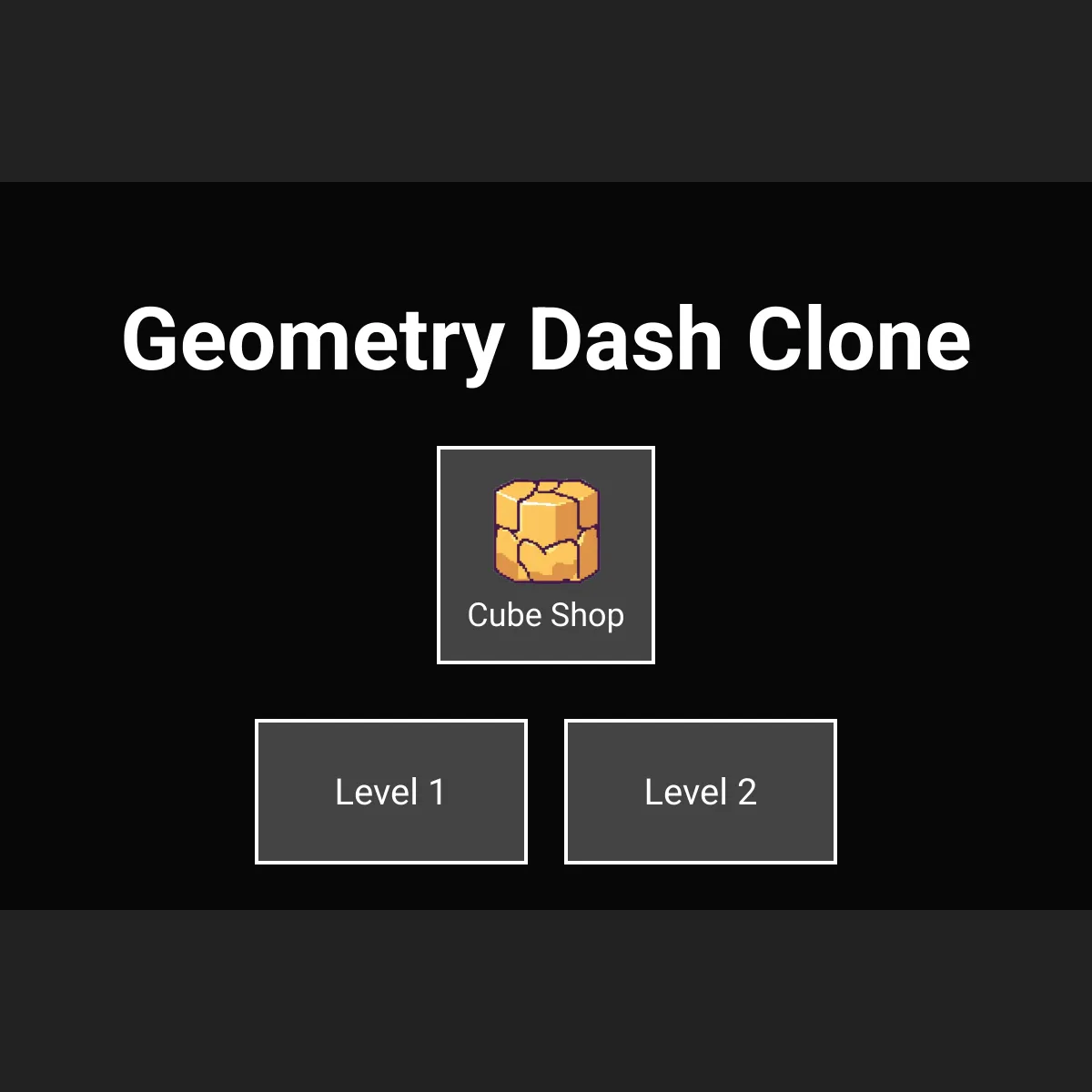 Geometry Dash Clone