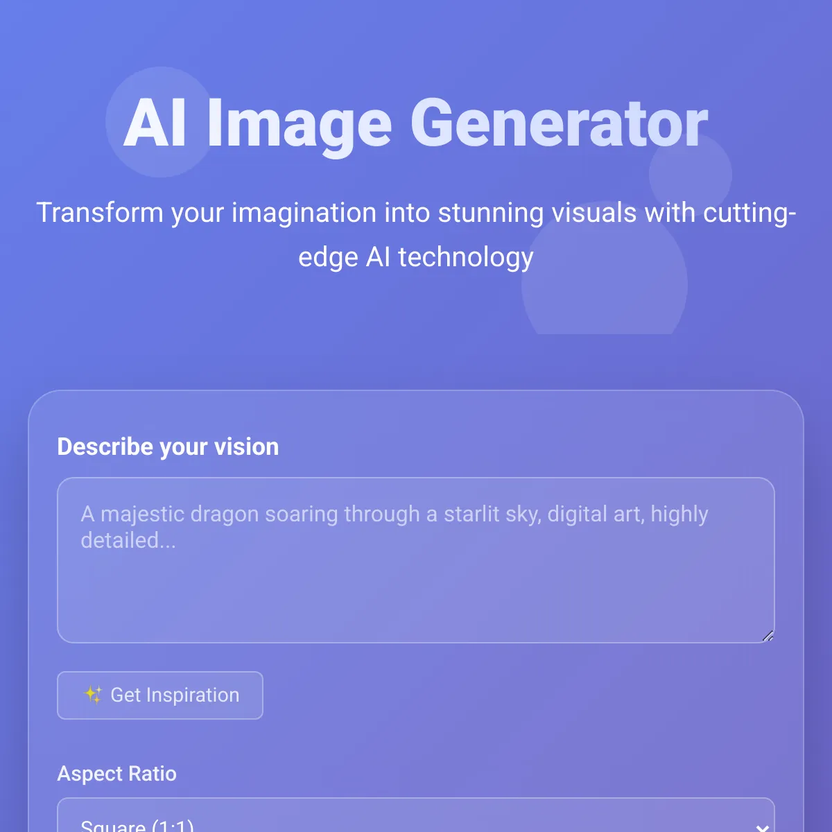 AI Image Generator