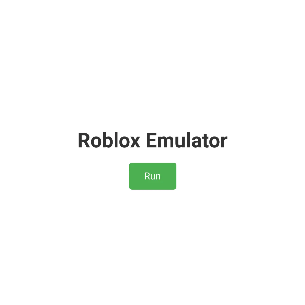 Roblox Emulator