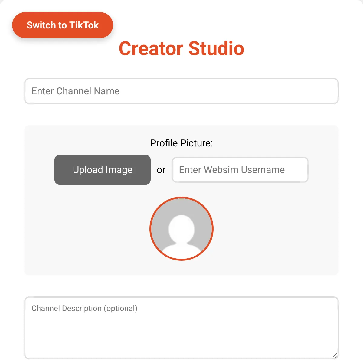 Creator Studio Simulator