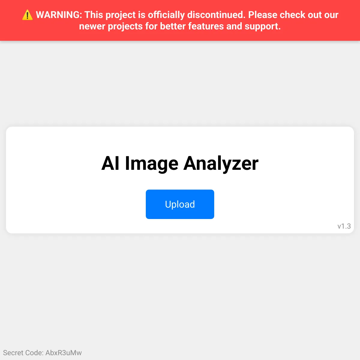 AI Image Analyzer v1.3