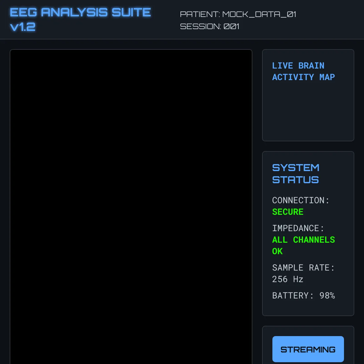 EEG Software Mockup