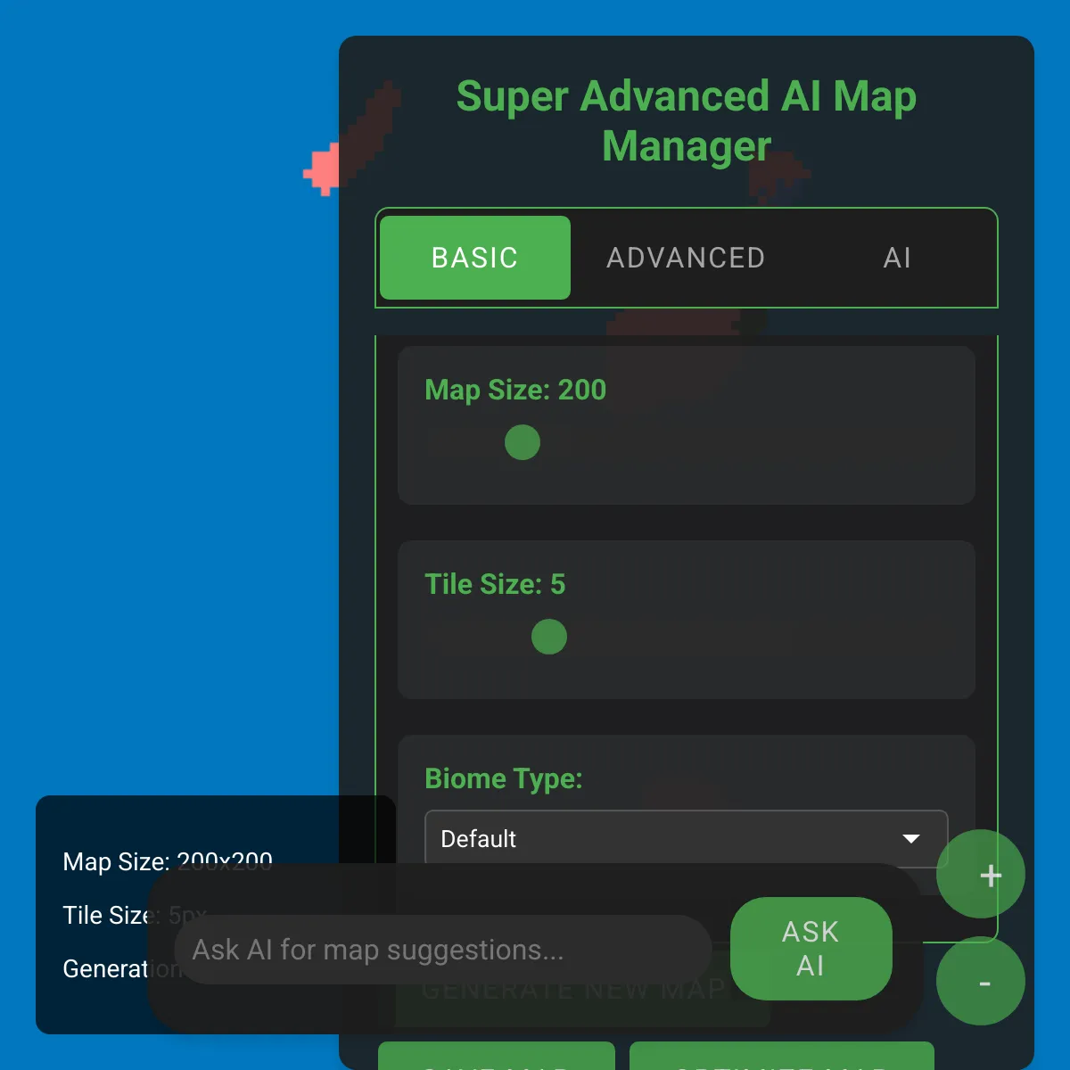 Super Advanced AI Map Generator - WebSim.ai