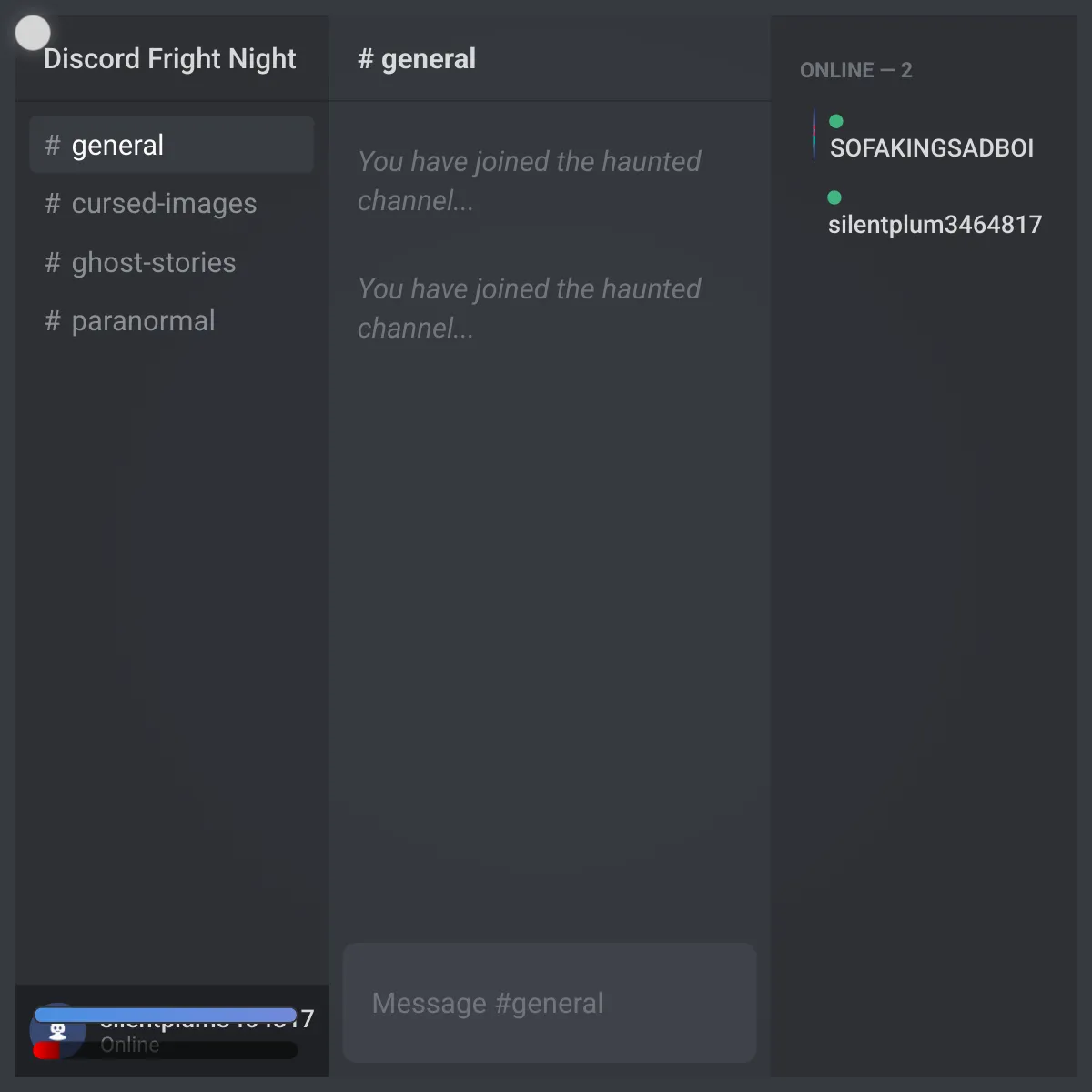Discord Fright Night