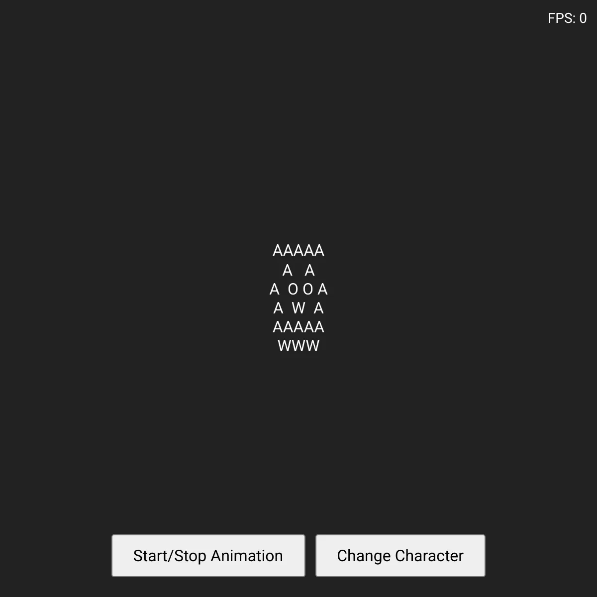 Letter Animation Game