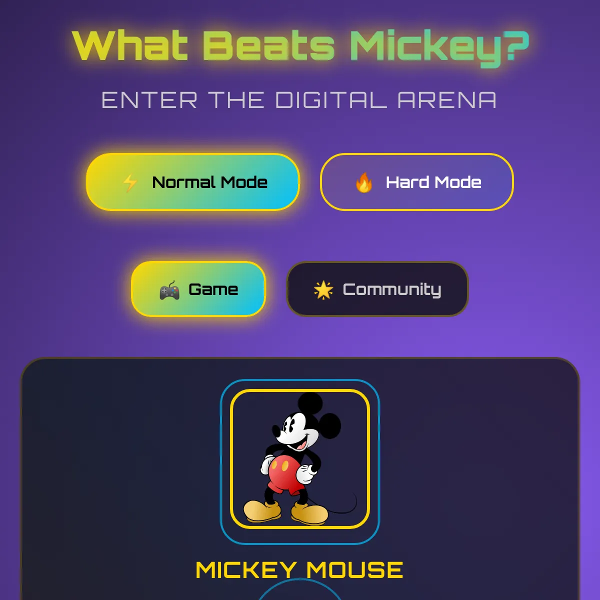 What Beats Mickey?