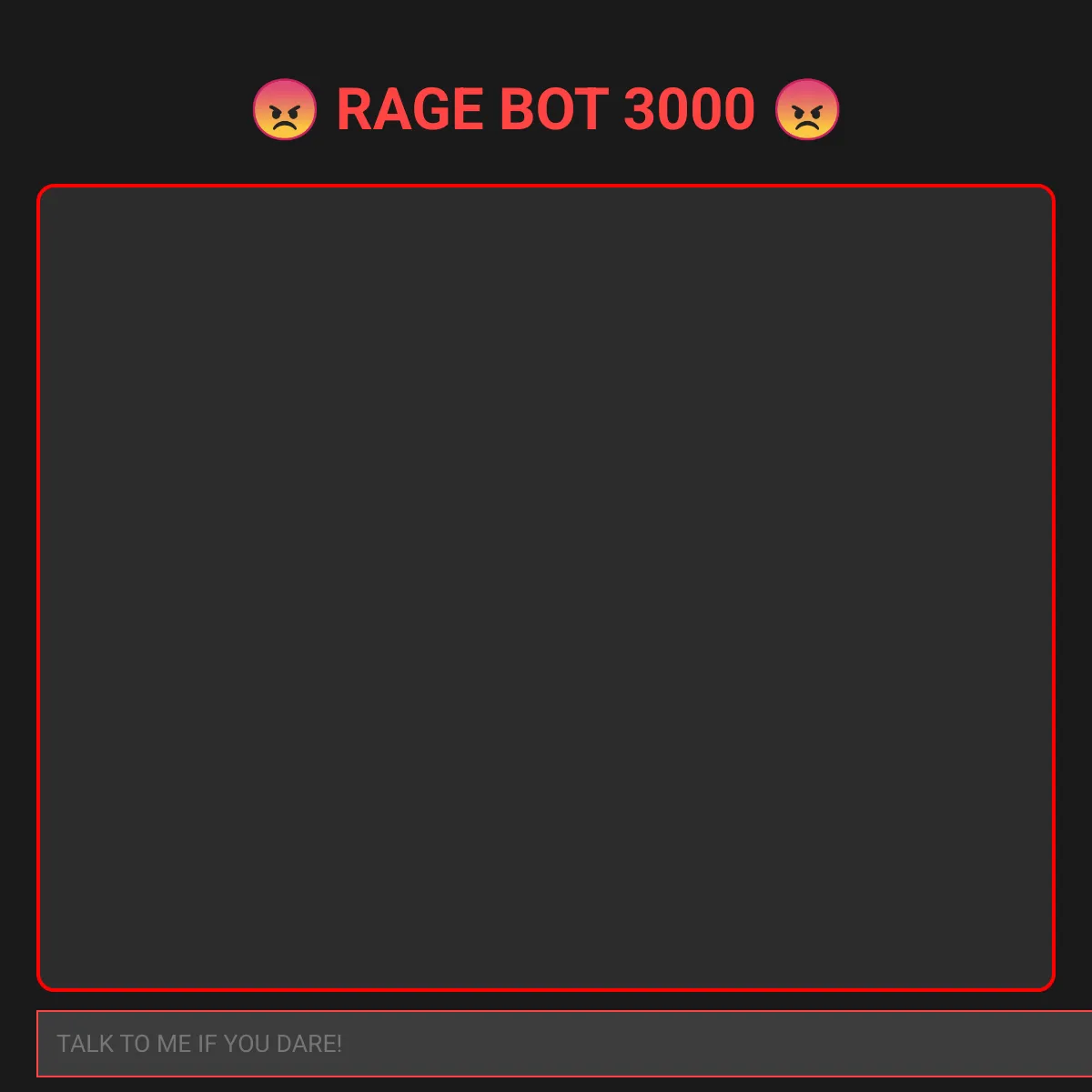 Angry AI Bot