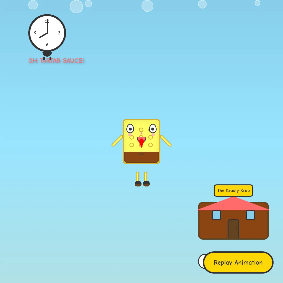 SpongeBob's Late Day Rush