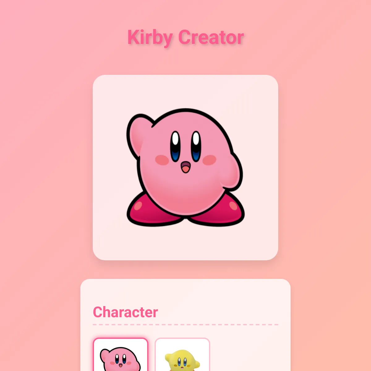 Kirby Creator