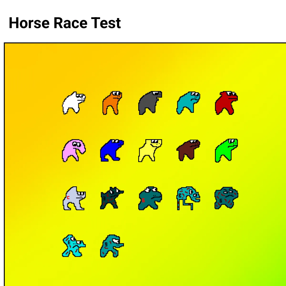 Emc’s Race Test