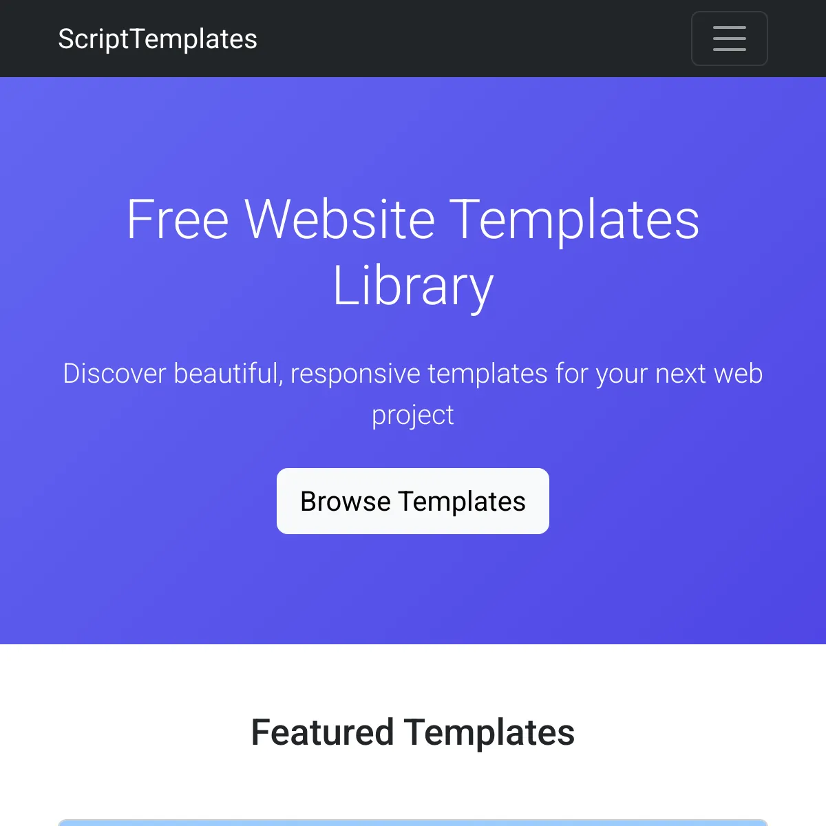 Script Templates Library
