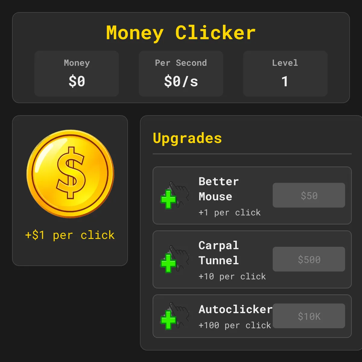 Money Clicker get stickman rich
