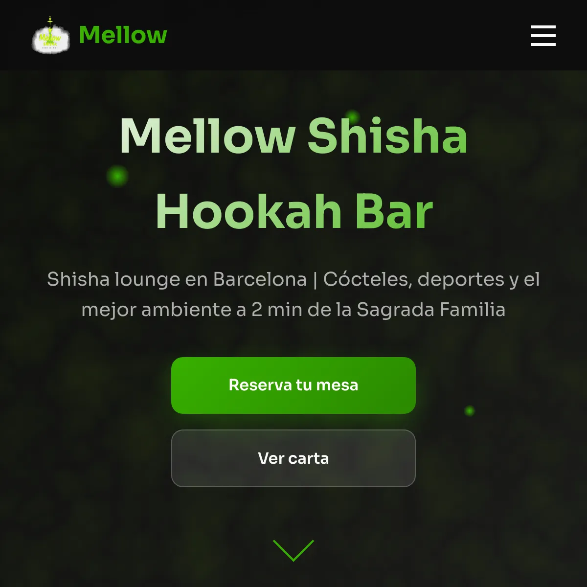 Mellow Shisha Hookah Bar | Shisha bar en Barcelona junto a la Sagrada ...