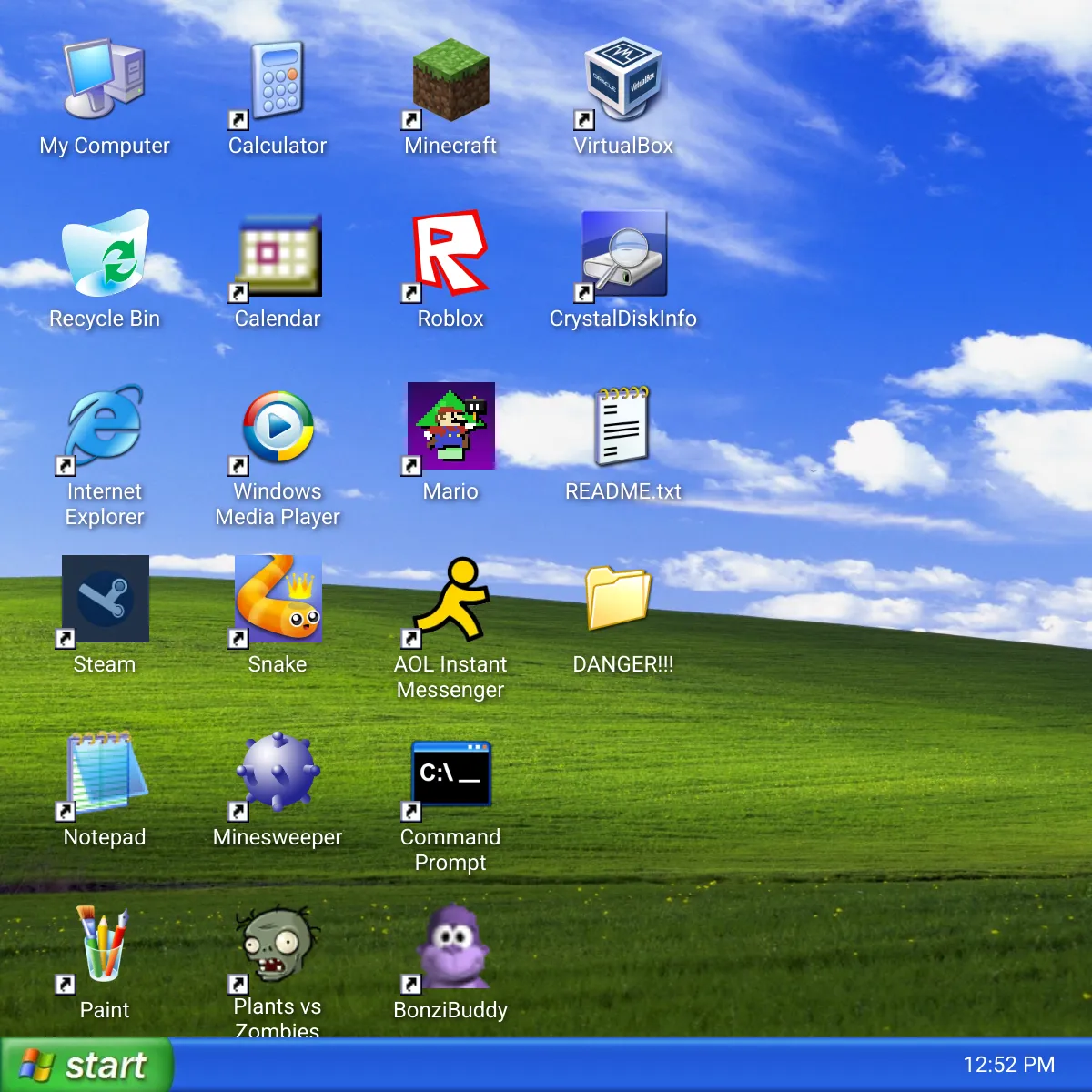 Windows XP Simulator with AI Internet