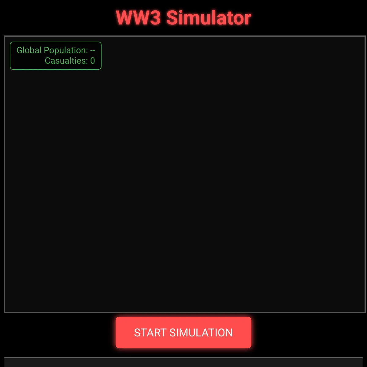 WW3 Simulator
