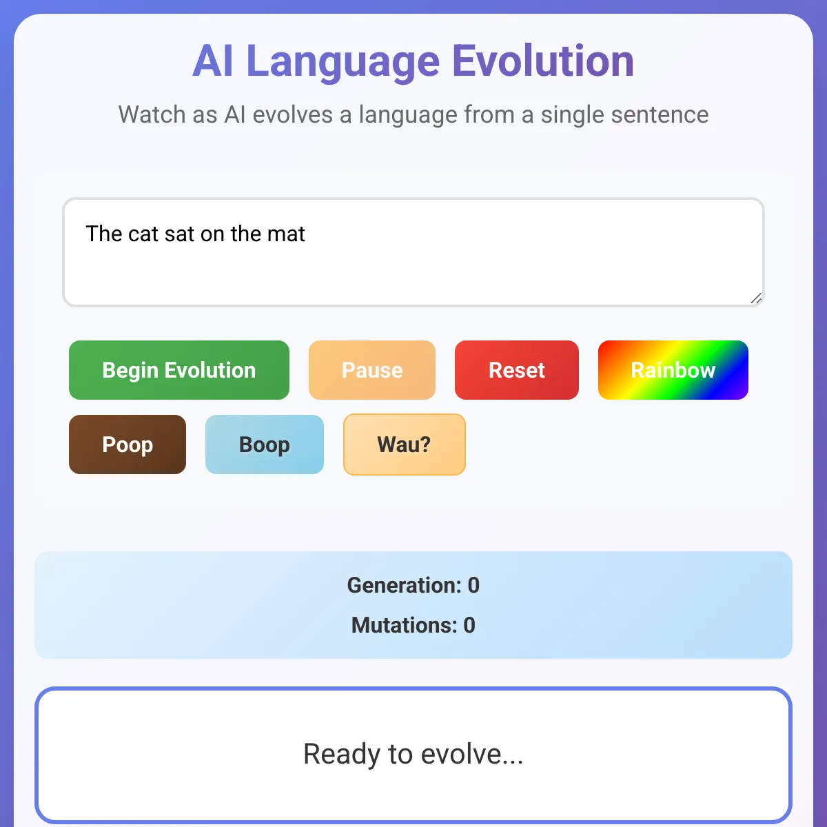 AI Language Evolution