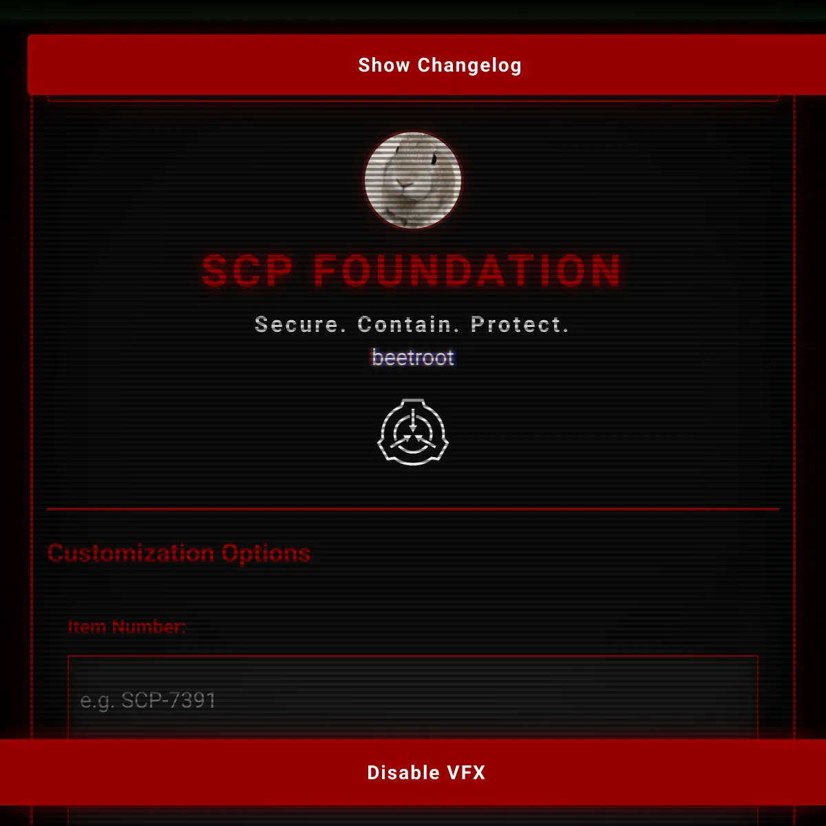 SCP Article Generator V32 Modded