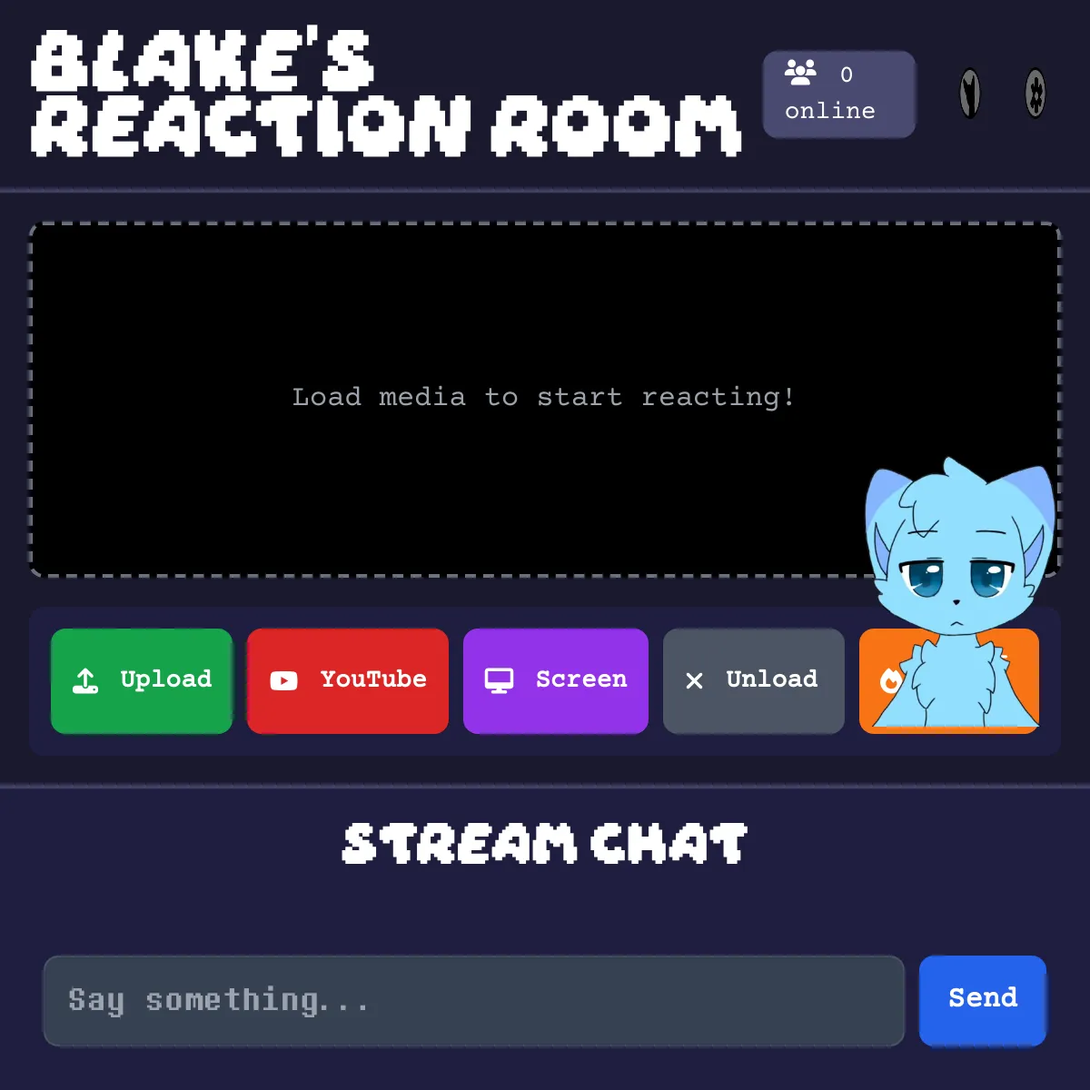 Blake's Reaction Room