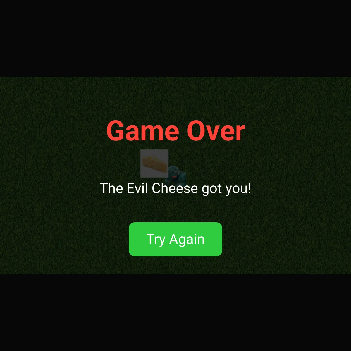 Run from the evil cheese