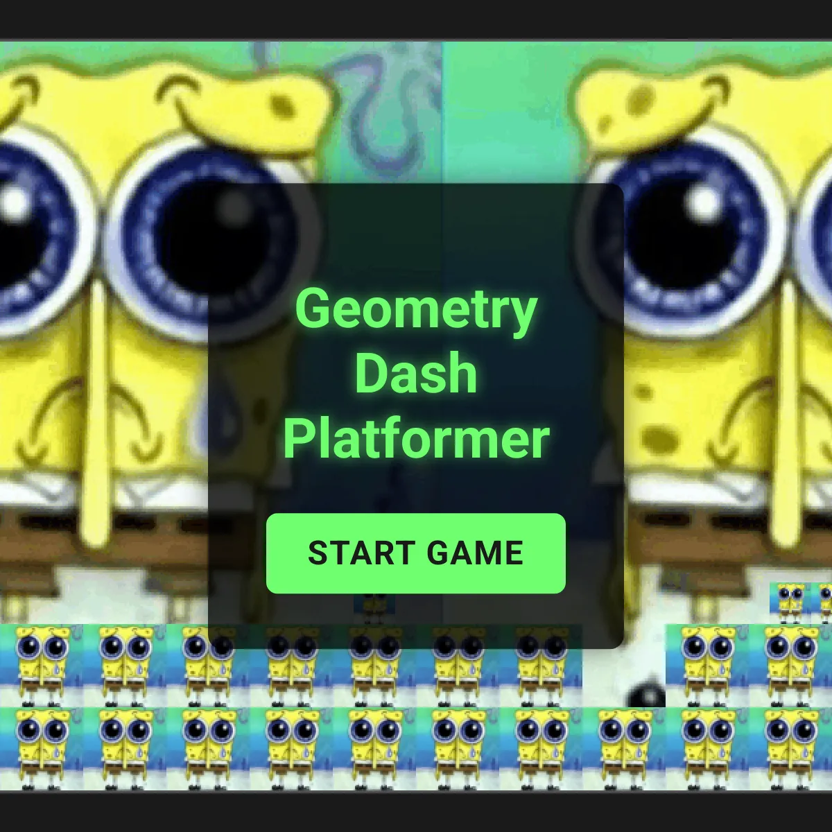 Geometry Dash Platformer