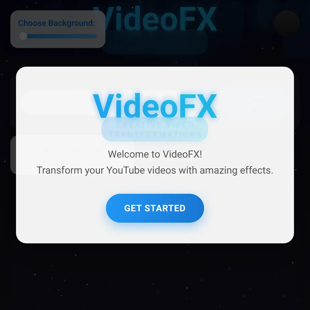 YouTube Video Effects