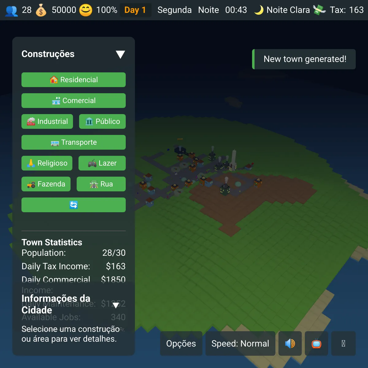 Procedural Town Builder