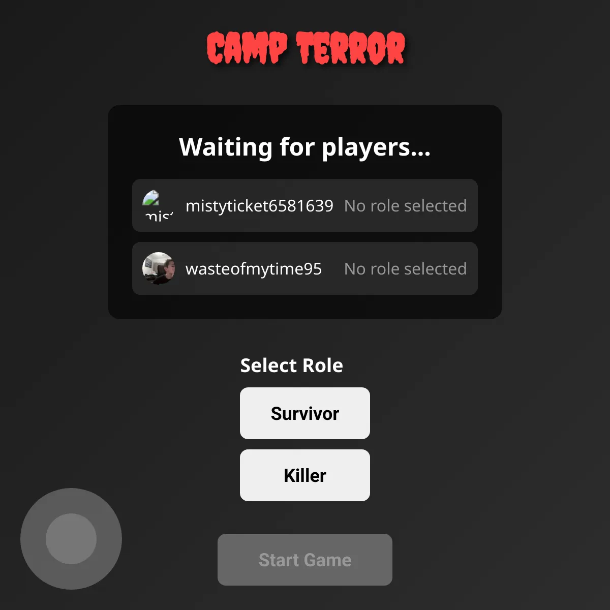 Camp Terror - 4v1 Horror Game