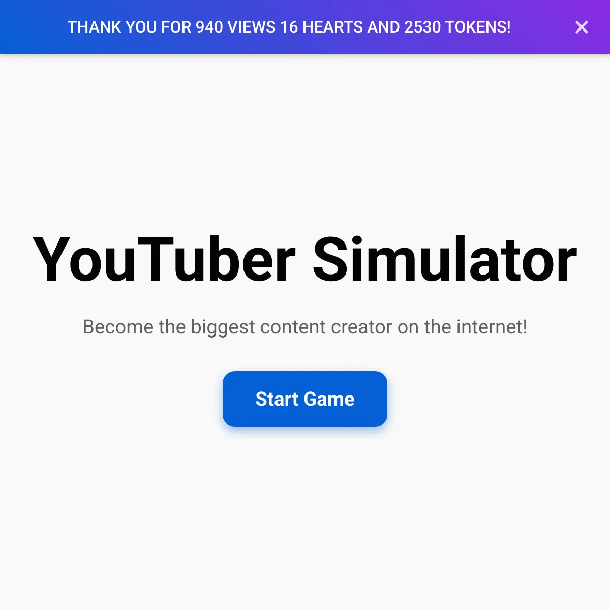 Youtuber Simulator