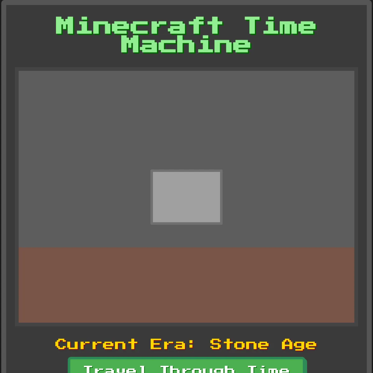 Minecraft Time Machine